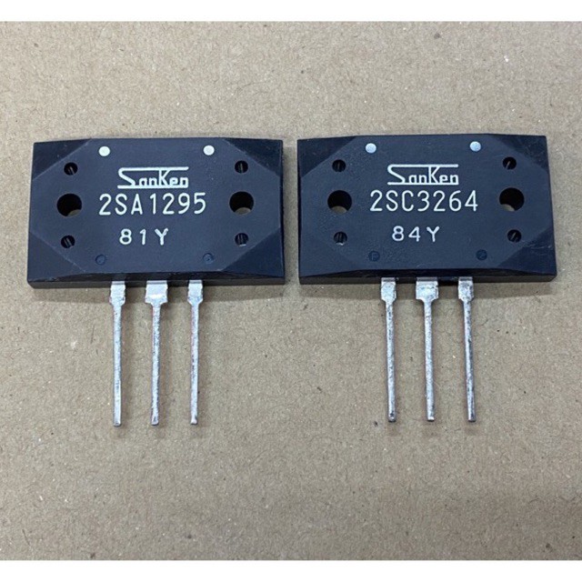 Transitor ทรานซิเตอร์ เบอร์ 2SA1295 - 2SC3264 ยี่ห้อ Sanken ของแท้ | Shopee Thailand