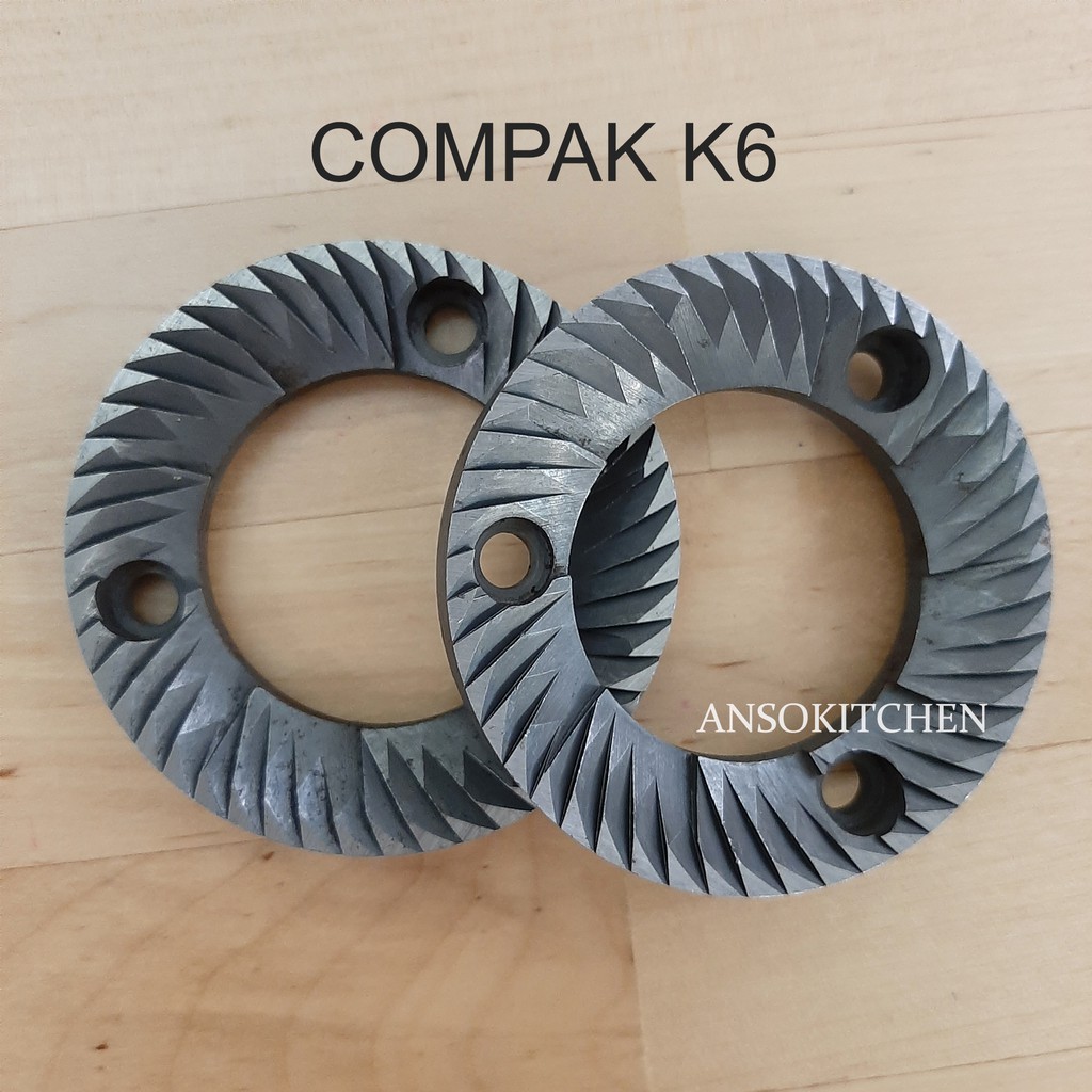 Compak ชุดฟันบด / เฟืองบดกาแฟ สำหรับเครื่องบดกาแฟยี่ห้อ Compak K6 และ Wega K6 / ขนาด 63.5 mm ...