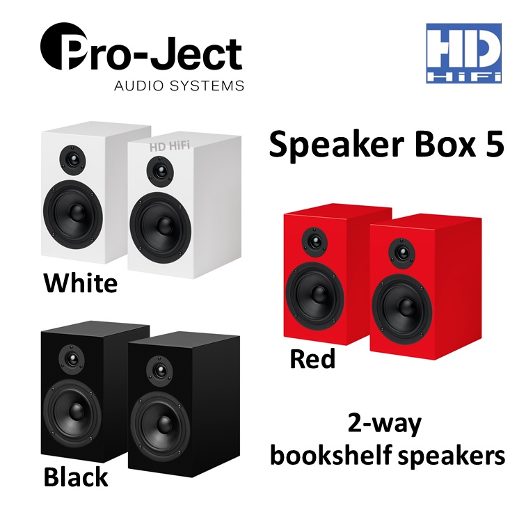 ProJect Speaker Box 5 bookshelf speakers 2-way | Shopee Thailand