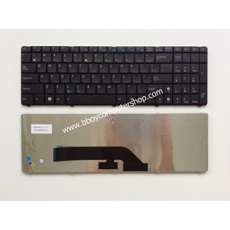 ASUS Keyboard คีย์บอร์ด ASUS K50ID K50IE K50IJ K50IL K50IN K50IP ...