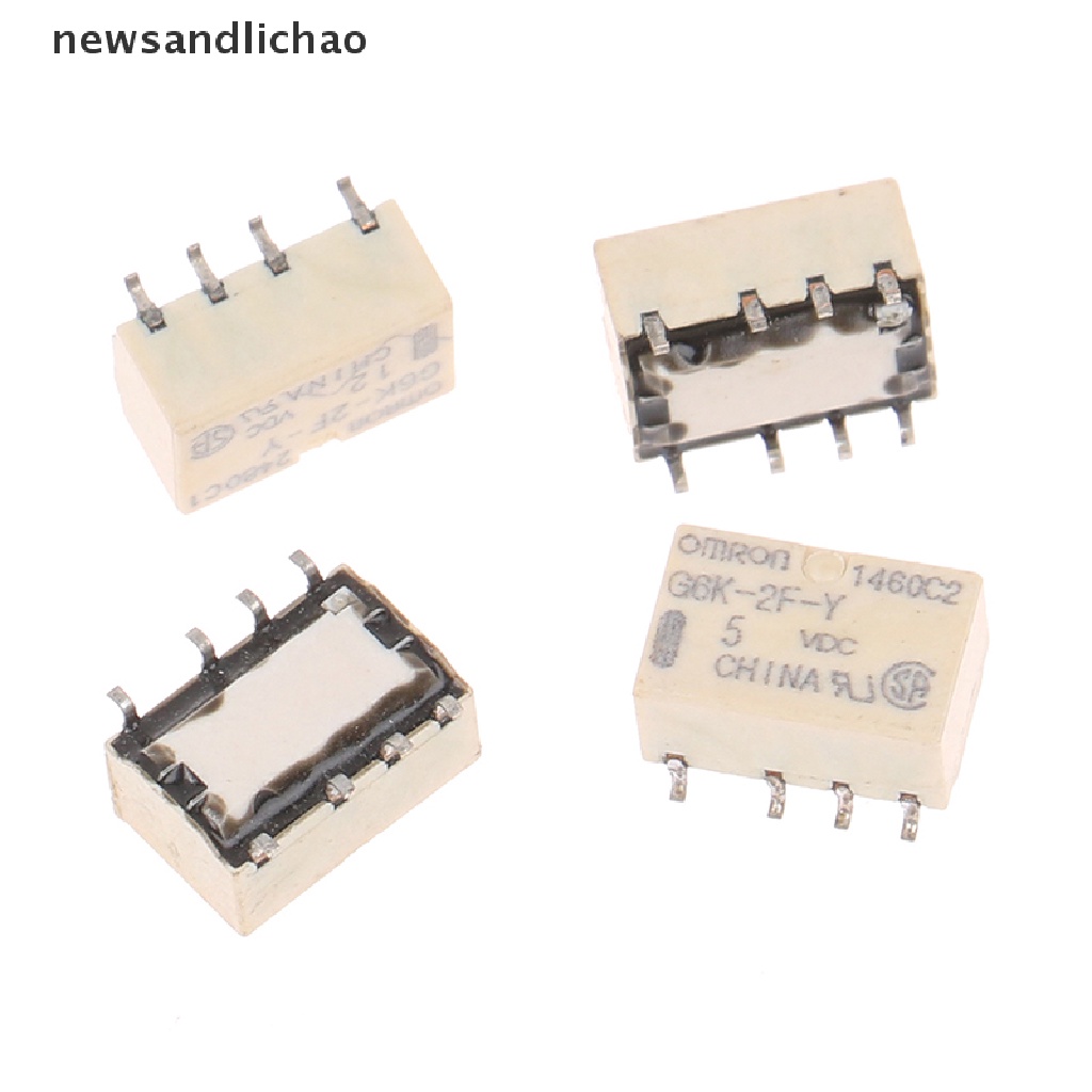 Newsandlichao รีเลย์สัญญาณ SMD G6K-2F-Y 8PIN สําหรับ Omron Relay DC 3V ...