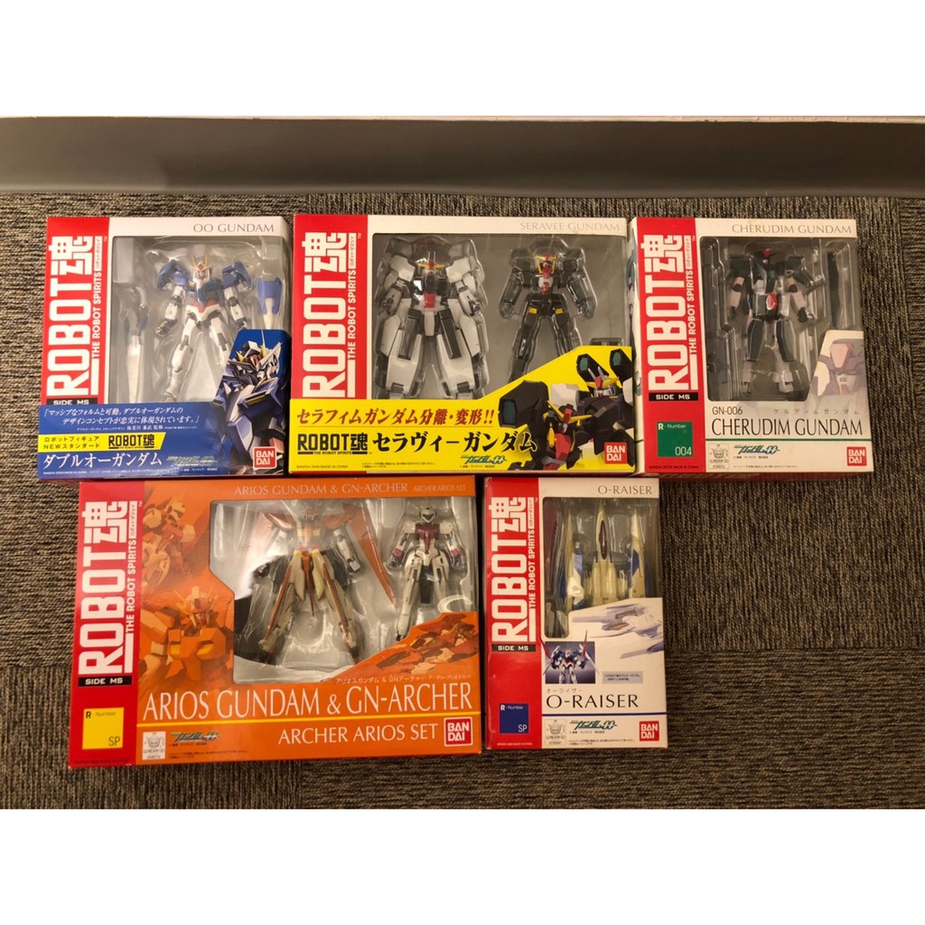 Bandai Gundam OO season 2 set Robot Spirits แท้ มือสอง 00 Tamashii | Shopee Thailand