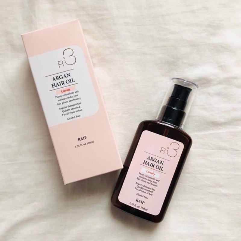 Raip R3 Argan Hair Oil 100ML (Lovely) | Shopee Thailand