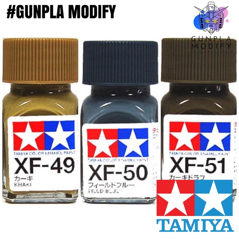 TAMIYA XF49 XF50 XF51 สีสูตรน้ำมัน ชนิดสีด้าน Enamel 10 ml | Shopee ...