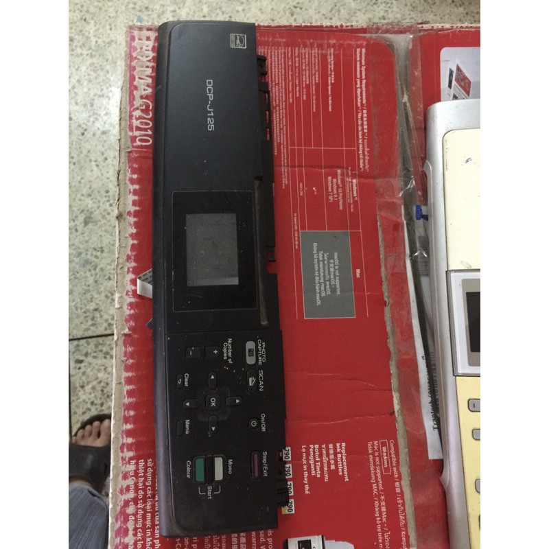 แผงสวิตช์ แผงปุ่มควบคุม Printer Brother DCP-J125 มือสอง | Shopee Thailand