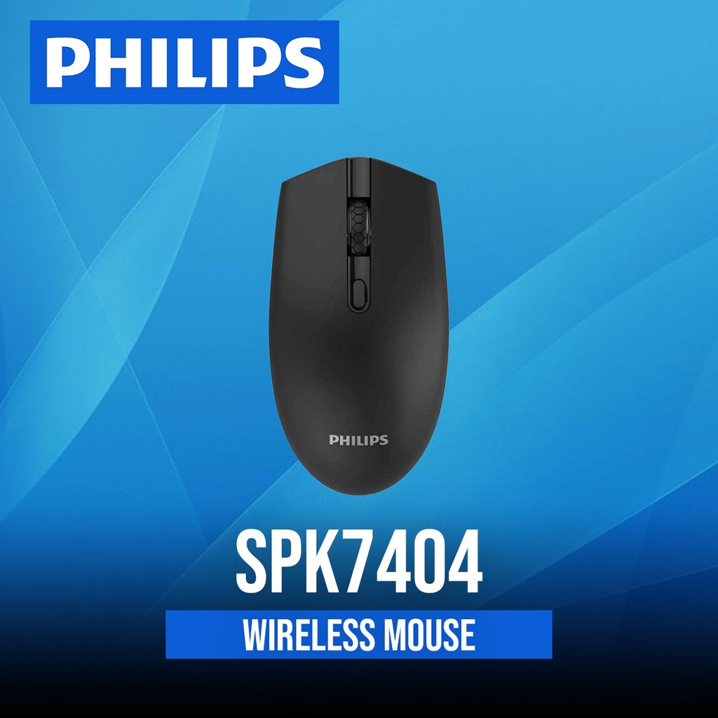 Philips Wireless 2.4G Mouse SPK7404 | Shopee Thailand