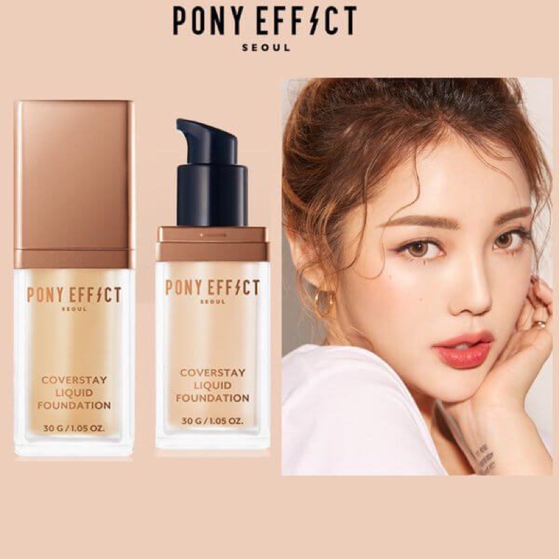 Pony effect cover stay liquid foundation 30ml (exp 2021/11/18) | Shopee Thailand