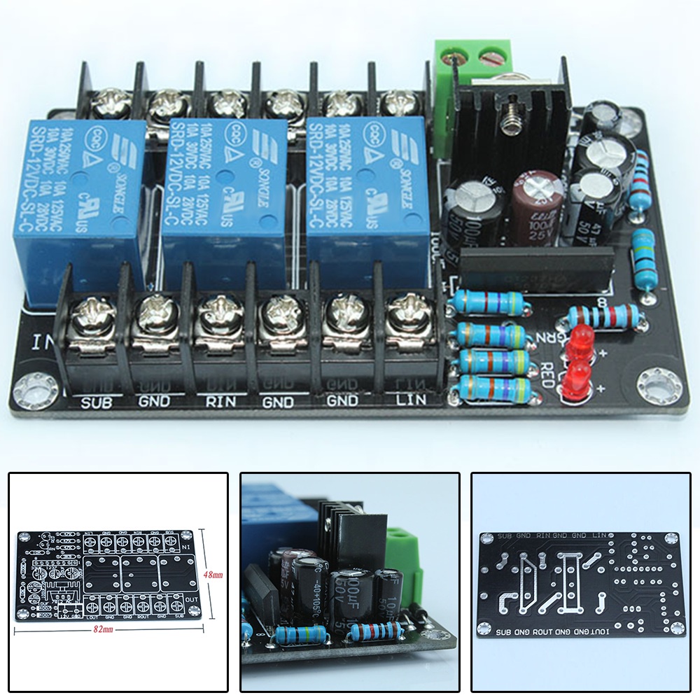 ใหม่ บอร์ดซับวูฟเฟอร์ UPC1237 2.1 Channel สําหรับขยายเสียงลําโพง ☆ ...