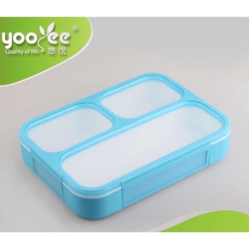 Yooyee Lunch box กล่องข้าว พกพาเกรดพรีเมี่ยม | Shopee Thailand