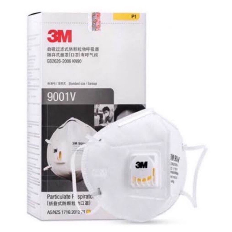 แมส3M KN95,8210,9001v,9001,9002v,9002v,9501+ #หน้ากากอนามัย | Shopee ...