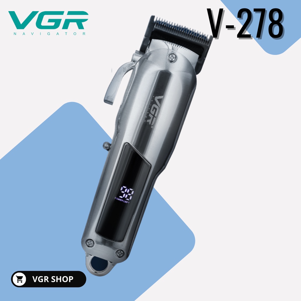 VGR รุ่น V-278 ปัตตาเลี่ยนตัดผมไร้สาย (สินค้าพร้อมส่ง ของแท้100%) | Shopee Thailand
