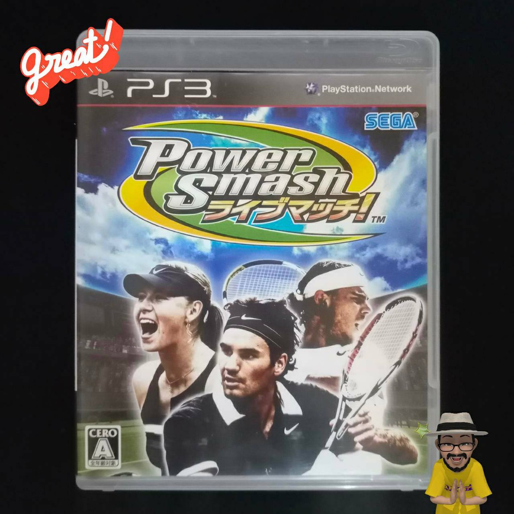 Power Smash Live Match! แผ่นเกมส์แท้ PS3 มือสอง | Shopee Thailand