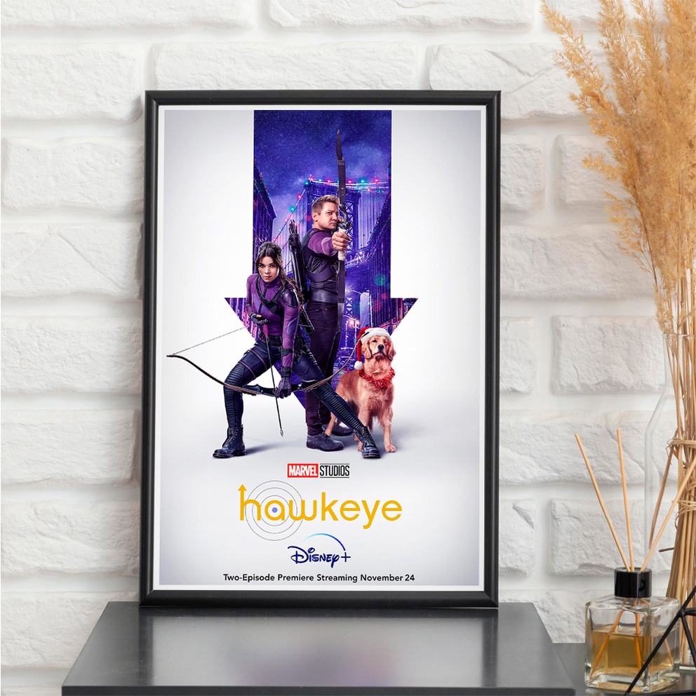 Hawkeye Poster / TV Mini Series 2021 Marvel studios โปสเตอร์ขนาด 33x48 ...