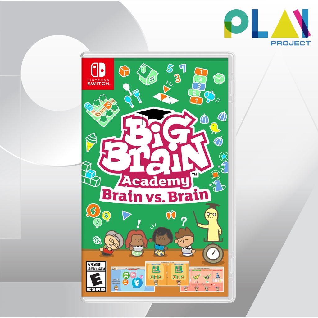 Nintendo Switch : Big Brain Academy : Brain VS Brain [มือ1] [แผ่นเกมน ...