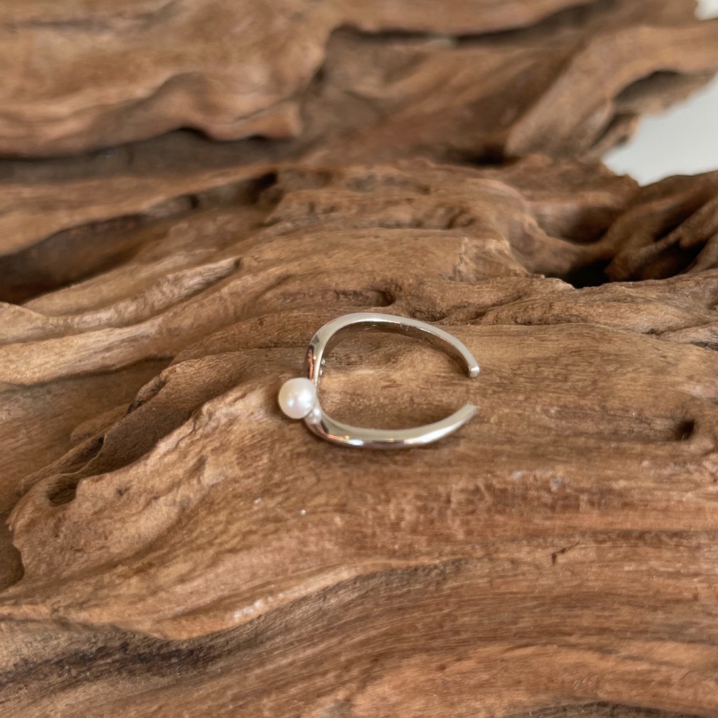 ใส่โค้ด NBT1PE ลด 15% A.piece ต่างหูเงินแท้ [all silver 925] noah earcuff (227) | Shopee Thailand