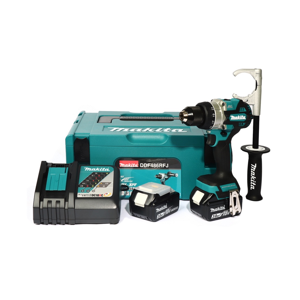MAKITA DDF486Z (ตัวเปล่า) / DDF486RFJ (ชุดแบต 3AH) / DDF486RTJ (ชุดแบต ...