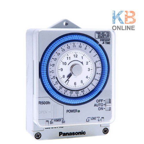 Panasonic Timer รุ่น TB38809NE7 24ชม 15นาทีต่ำสุด แบคอัพ 300ชม ...