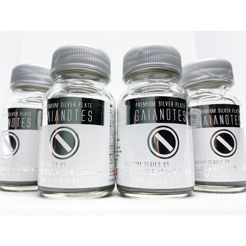 GAIANOTES GP-07 PREMIUM SILVER PLATE สีโลหะ สีโครมเมี่ยม สีเมทาลิค gaia ...