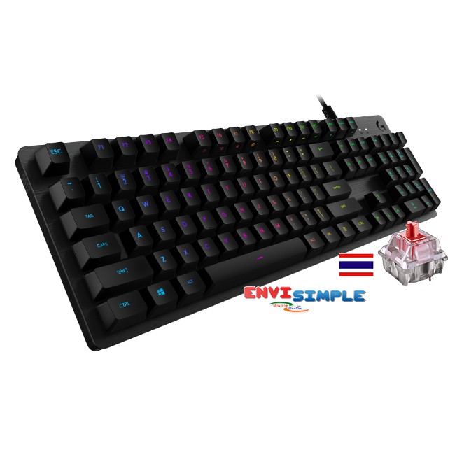 Logitech G512 Carbon RGB Mechanical Gaming/GX Red Switches | Shopee ...