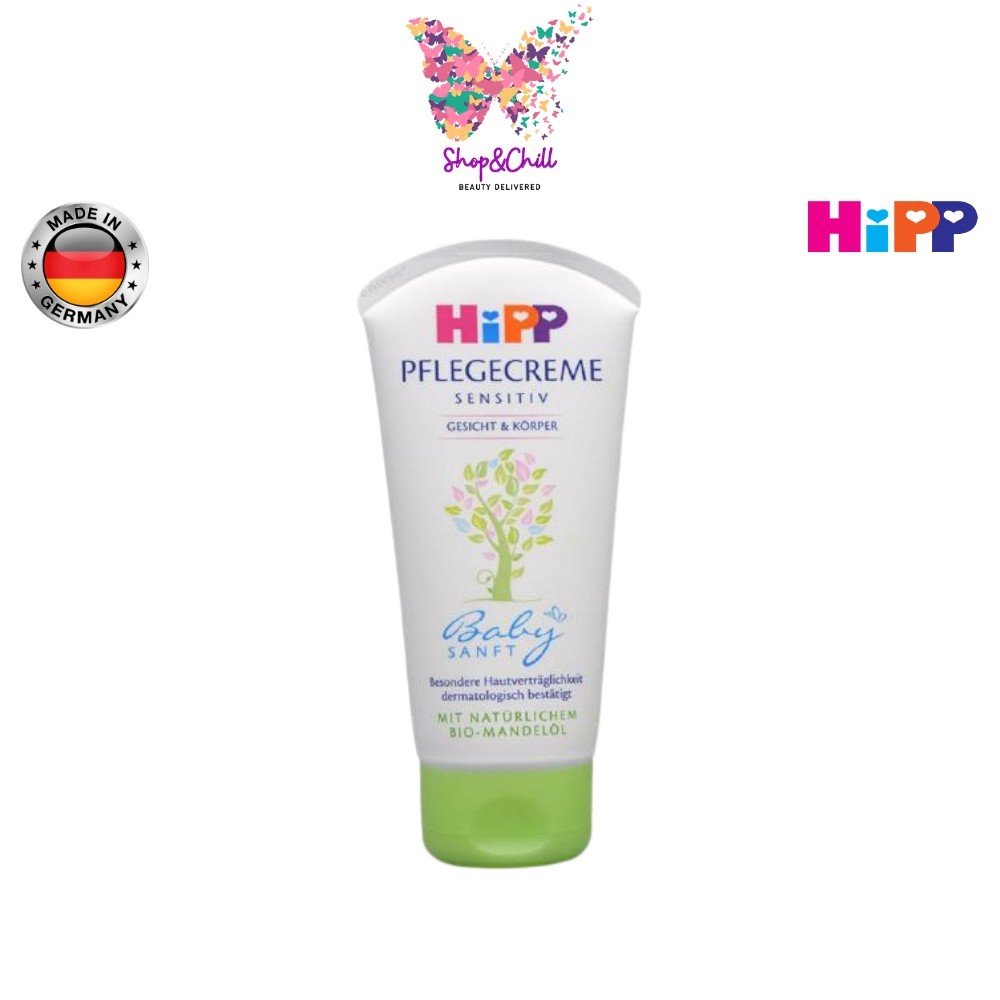 ครีมบำรุงผิวหน้าและผิวตัวสำหรับเด็ก HiPP Baby Gently Care Cream Face ...