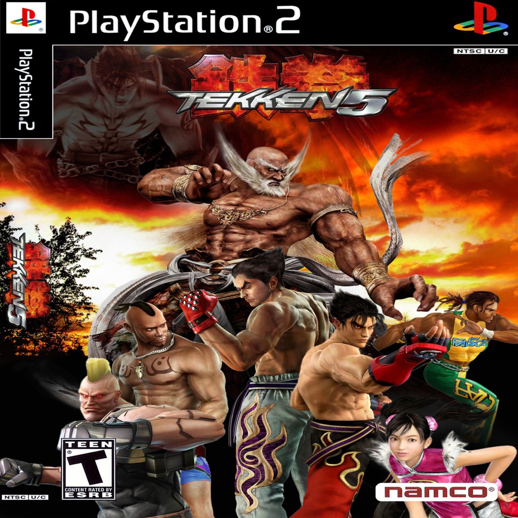Tekken 5 [USA] [GAME PS2 DVD DISC] | Shopee Thailand