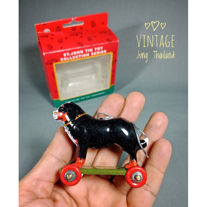 หมาสังกะสีวินเทจ จาก ST. John Tin Toy | Shopee Thailand