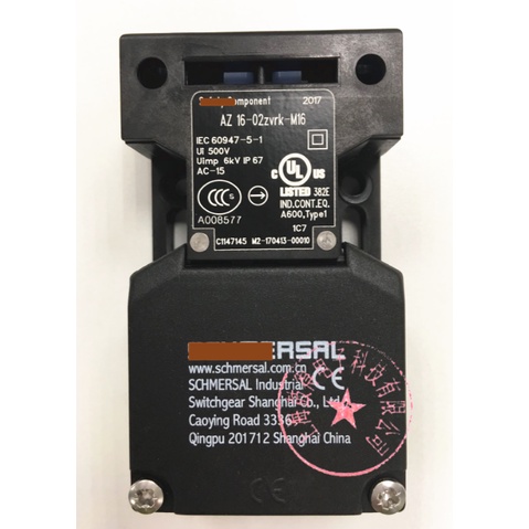 SZ AZ16-02ZVRK-M16 AZ16-02ZVRK-M22 ยี่ห้อใหม่และต้นฉบับความปลอดภัยประตู ...