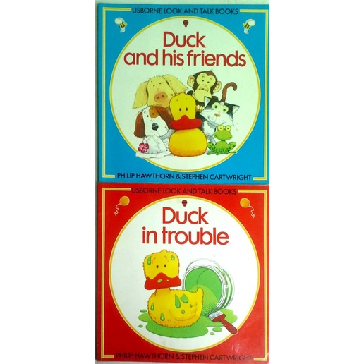 Usborne Duck and his friends, Duck in trouble หนังสือมือสอง ปกอ่อน ...