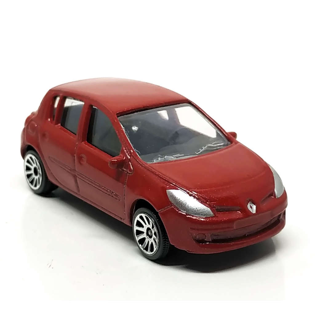 Majorette Renault Clio B85 - Dark Red Color /Wheels 5U /scale 1/57 (3 ...