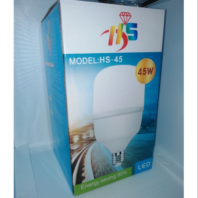 หลอดไฟ LED มาตรฐานจาก HS (HS LIGHT LED BULB WHITE 45W) ให้แสงสว่างสีขาว ...