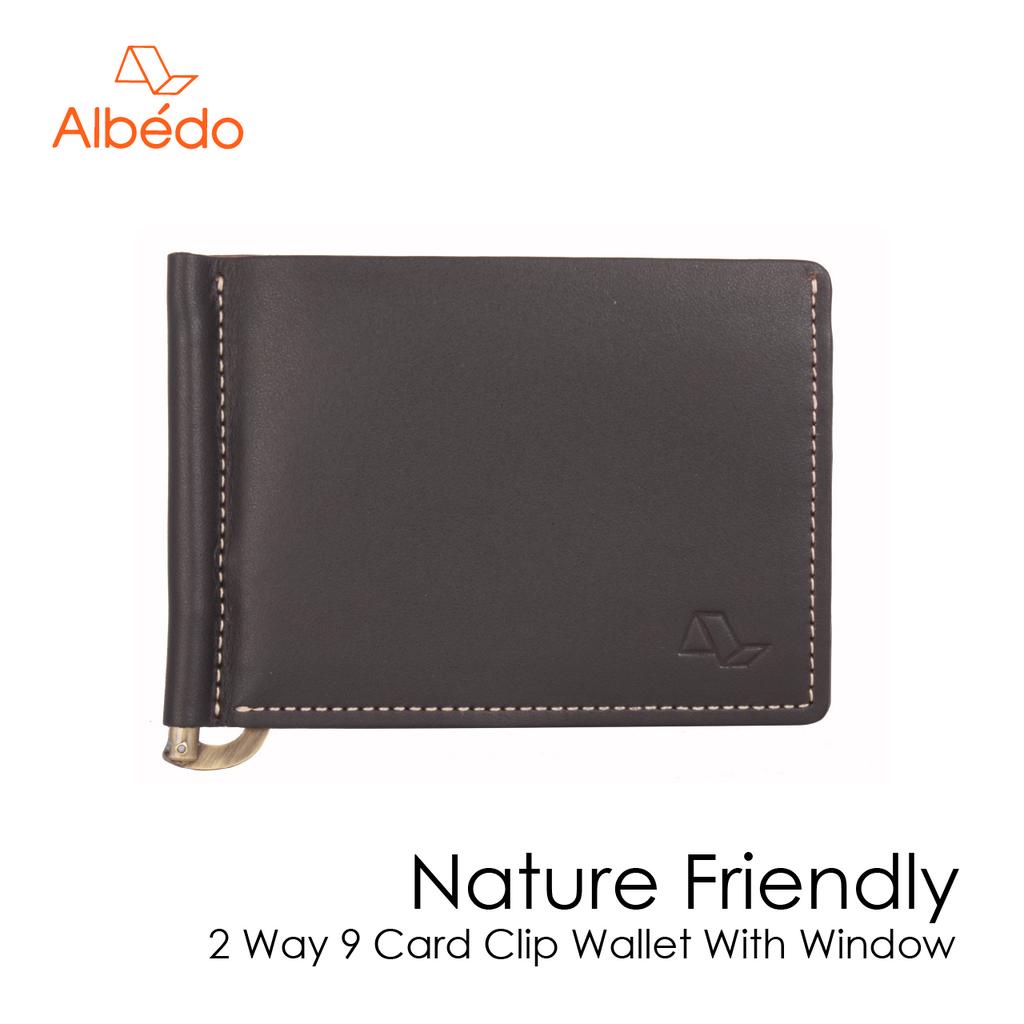 [Albedo] 2 WAY 9 CARD CLIP WALLET WITH WINDOW กระเป๋าสตางค์/คลิปหนีบ ...