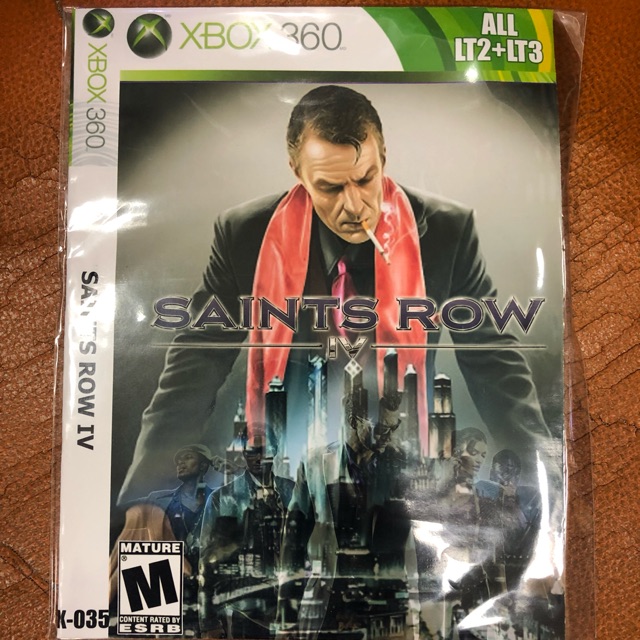 SAINTS ROW IV (Xbox 360) | Shopee Thailand