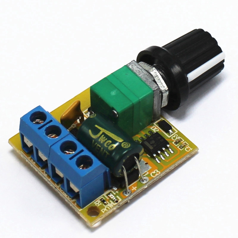 Switch Mini DC 5A Motor PWM Speed Controller 3V-35V Speed Control Switch LED Dimmer | Shopee ...
