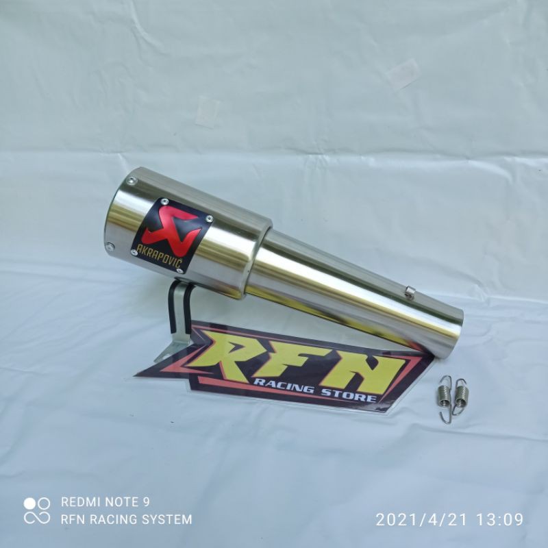 Acrapovic Slencer TITIAN PNP SONIC VERZA BYSON CB 150 CBR 150 R 15 V2 ...