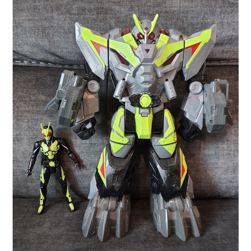 DX Rider zero one breaking mammoth มือ2 แถมฟรี Rider Kicks Figure rkf ...