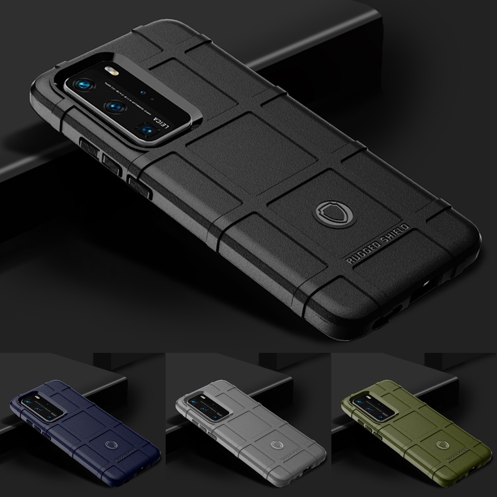 Huawei P40 Pro P30 Lite P20 Pro Hybrid โล่กันกระแทกเกราะนุ่มป้องกันเคสโทรศัพท์ | Shopee Thailand