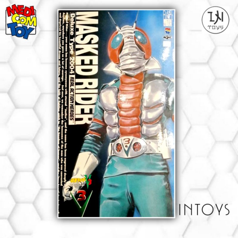RAH DX - KAMEN RIDER V3 / MASKED RIDER V3 DELUXE TYPE 2004 ( No.193 ) 1 ...