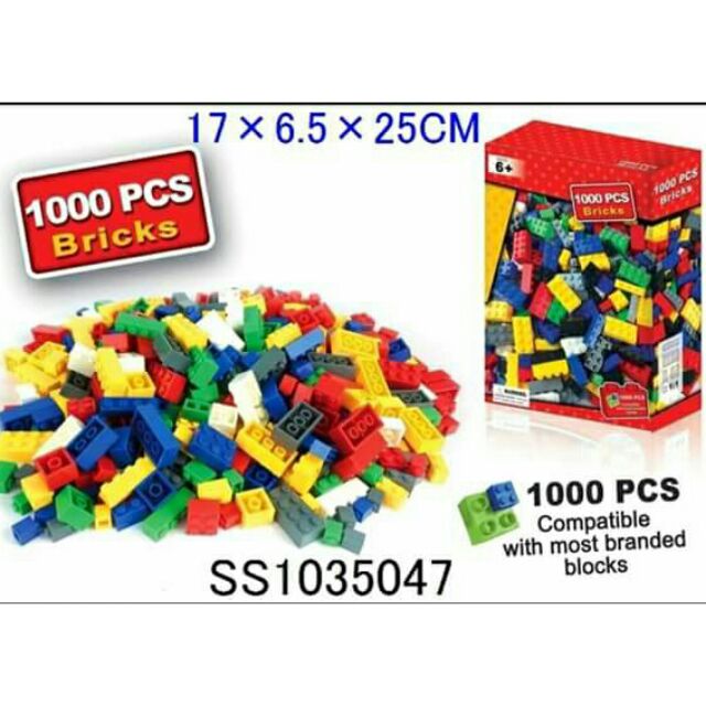 Lego 1000 ชิ้น Bricks 1 ชิ้นต่อ 1 ออร์เดอร์นะคะ | Shopee Thailand