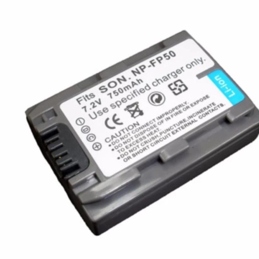 SONY Digital Camera Battery รุ่น NP-FP50(Grey) #334 | Shopee Thailand