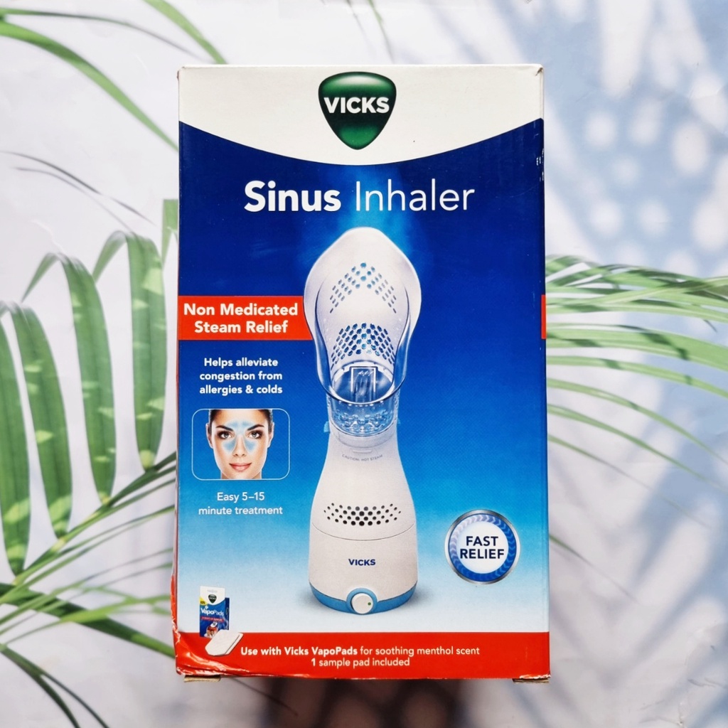 (Vicks®) Personal Sinus Steam Inhaler with Soft Face Mask, Model ...