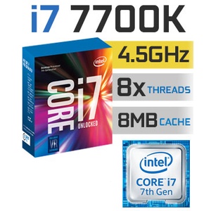CPU INTEL CORE i7 7700K (Socket 1151) มือสอง พร้อมส่ง แพ็คดีมาก ...