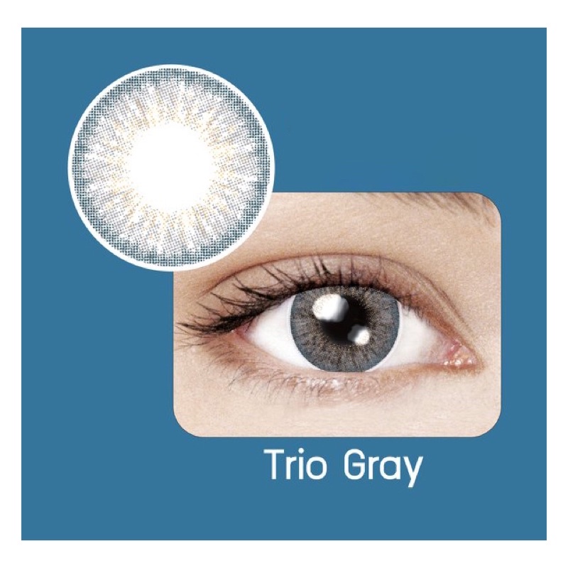 Maxim Trio ( กล่องน้ำเงิน ) 3โทน คอนแทคสี รายเดือน ( 1 กล่อง 1 คู่ ...