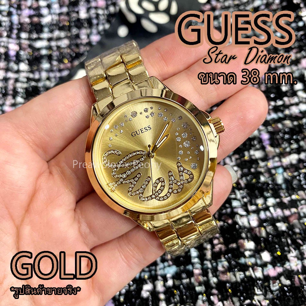 นาฬิกา GUESS Star Diamon สายสแตนเลส งานปั๊ม *** สินค้าใหม่ พร้อมส่ง ...