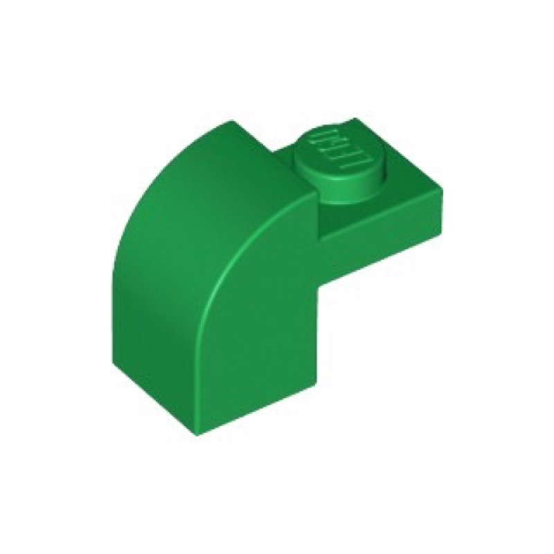 Lego part (ชิ้นส่วนเลโก้) No.6091 Slope Curved 2 x 1 x 1 1/3 with ...