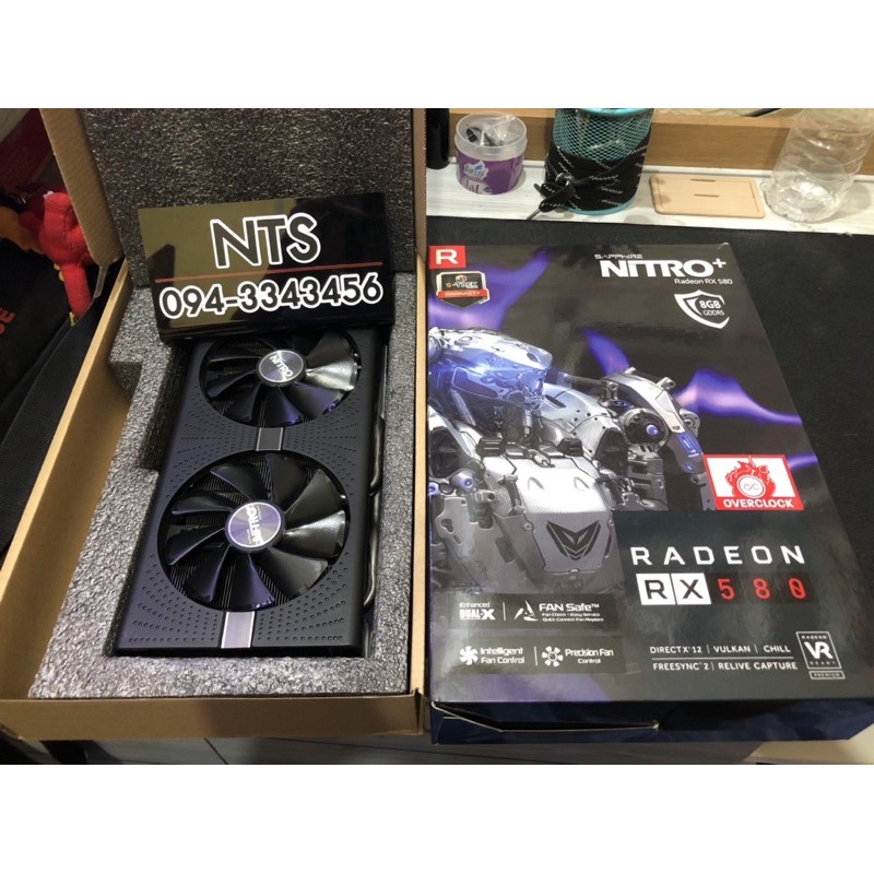 RX 580 8 GB Nitro Sapphire | Shopee Thailand