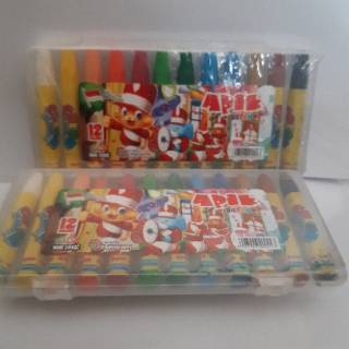 Crayon Oil Pastel 12 สี ยี่ห้อ Apik | Shopee Thailand
