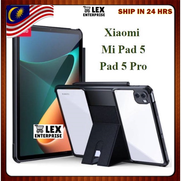 Xundd Clear Back Case พร้อมขาตั้ง Xiaomi Mi Pad 5 Pro Mi Pad 6 Pad 6 Pro Pad5 Redmi Pad 10.61 ...