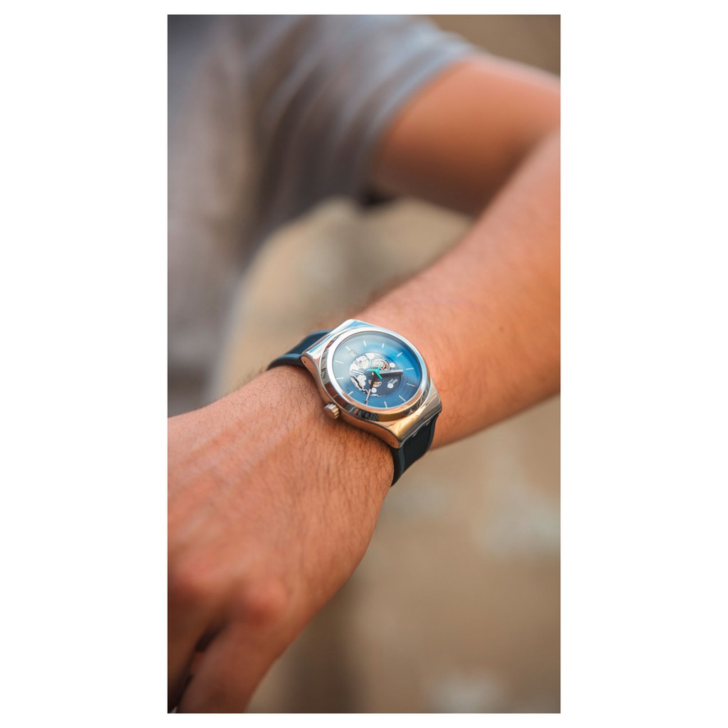 Swatch นาฬิกาผู้ชาย BLURANG รุ่น YIS430 | Shopee Thailand