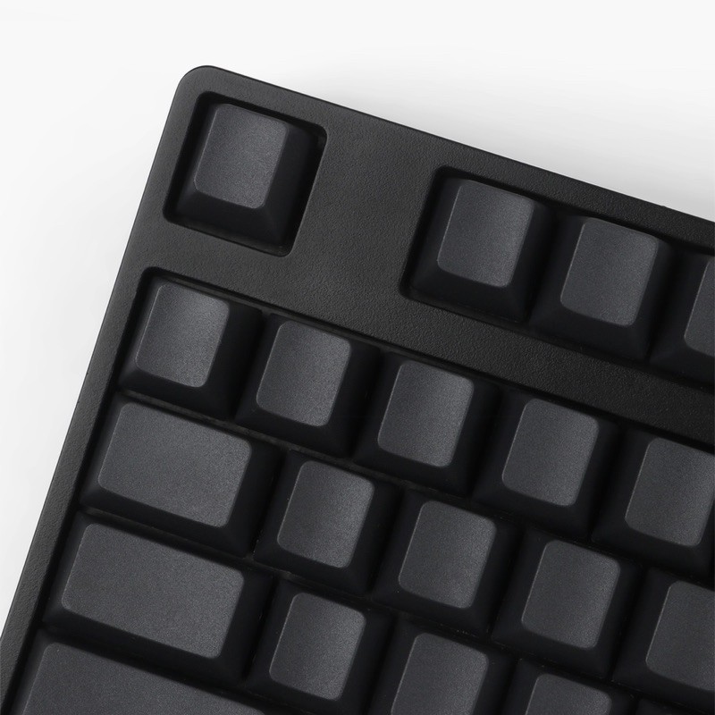 Enjoypbt Blank PBT Keycaps Black Color | Shopee Thailand