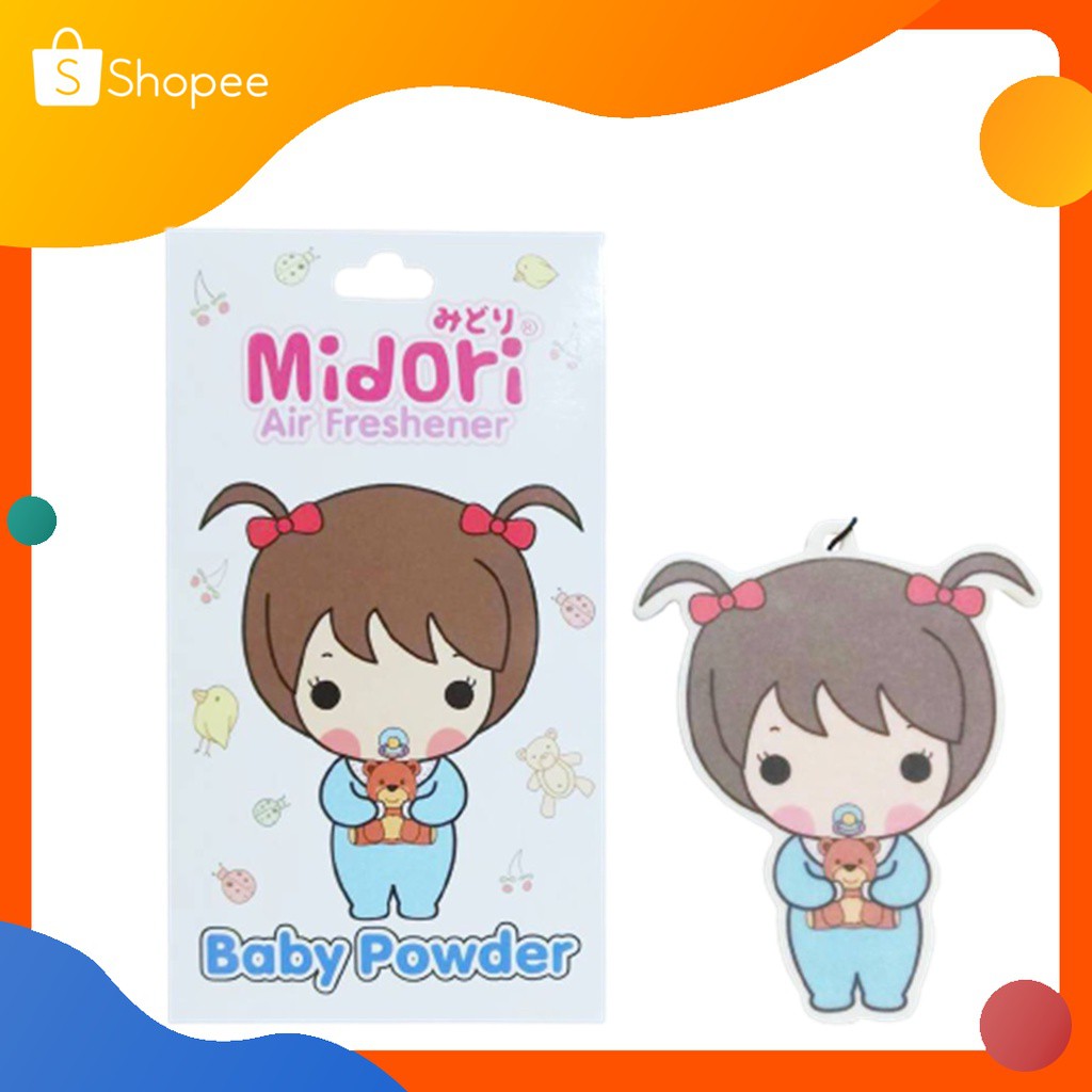 พร้อมส่ง！！ Midori Air Freshenerแผ่นน้ำหอมสไตล์ญี่ปุ่น แผ่นน้ำหอมในรถ ...